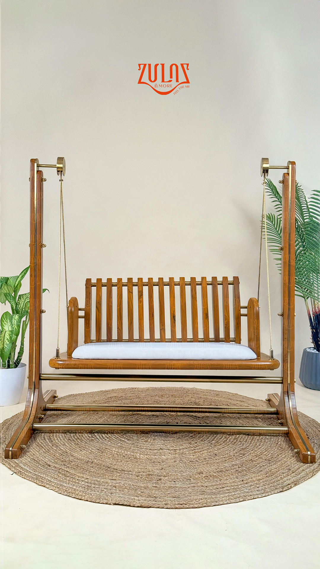 India’s Best Zhula Shop | Wooden, Metal & Acrylic Swings – Zulas N More