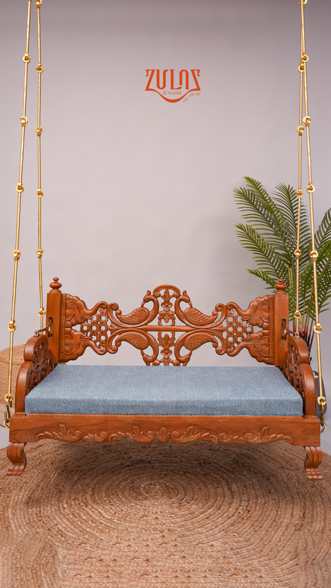 India’s Best Zhula Shop | Wooden, Metal & Acrylic Swings – Zulas N More